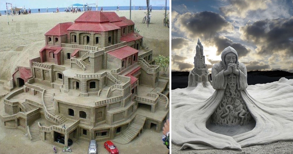 35 Incredible Beach Sculptures You Won’t Believe Are Made of Sand